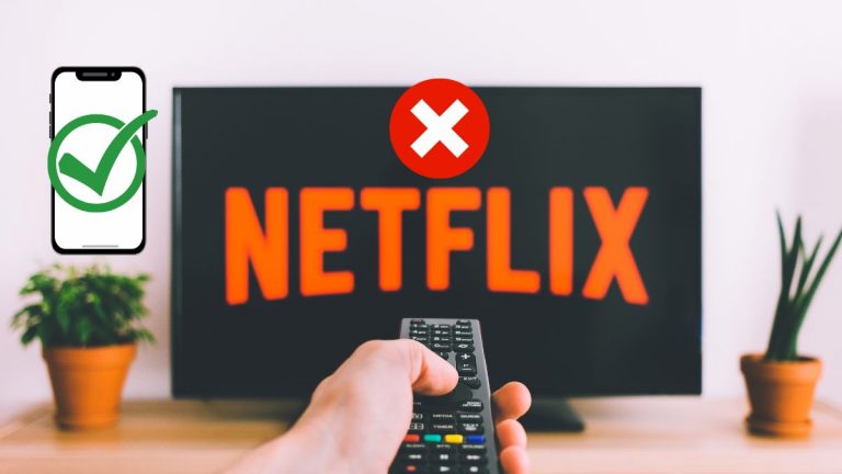 Netflix Not Working on TV But Works on Phone (How to Fix?) - GeeksDigit.Com