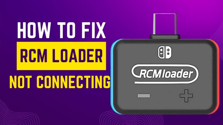 Fix RCM Loader Not Connecting To PC [2025 Updated] - GeeksDigit.Com