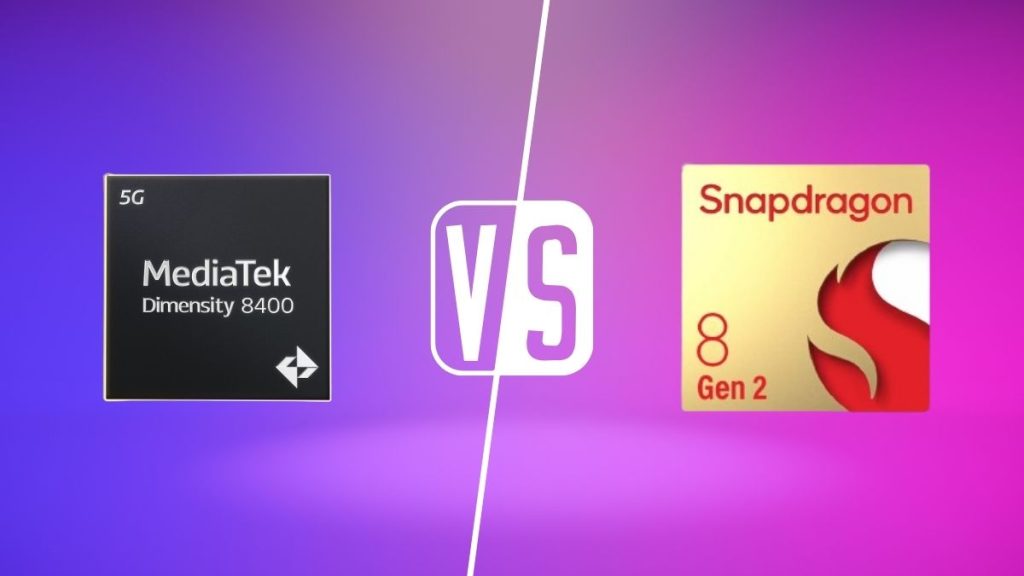 Dimensity 8400 Ultra vs Snapdragon 8 Gen 2 Comparison - GeeksDigit.Com
