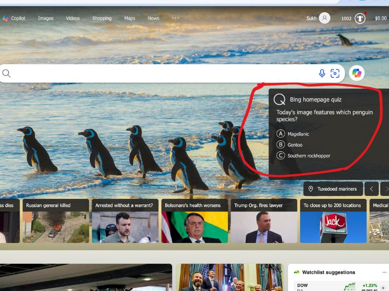 How to Play Bing Homepage Quiz? [2026 Updated] - GeeksDigit.Com