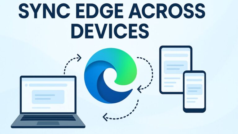 How to Sync Microsoft Edge Across Devices [2025 Updated] - GeeksDigit.Com