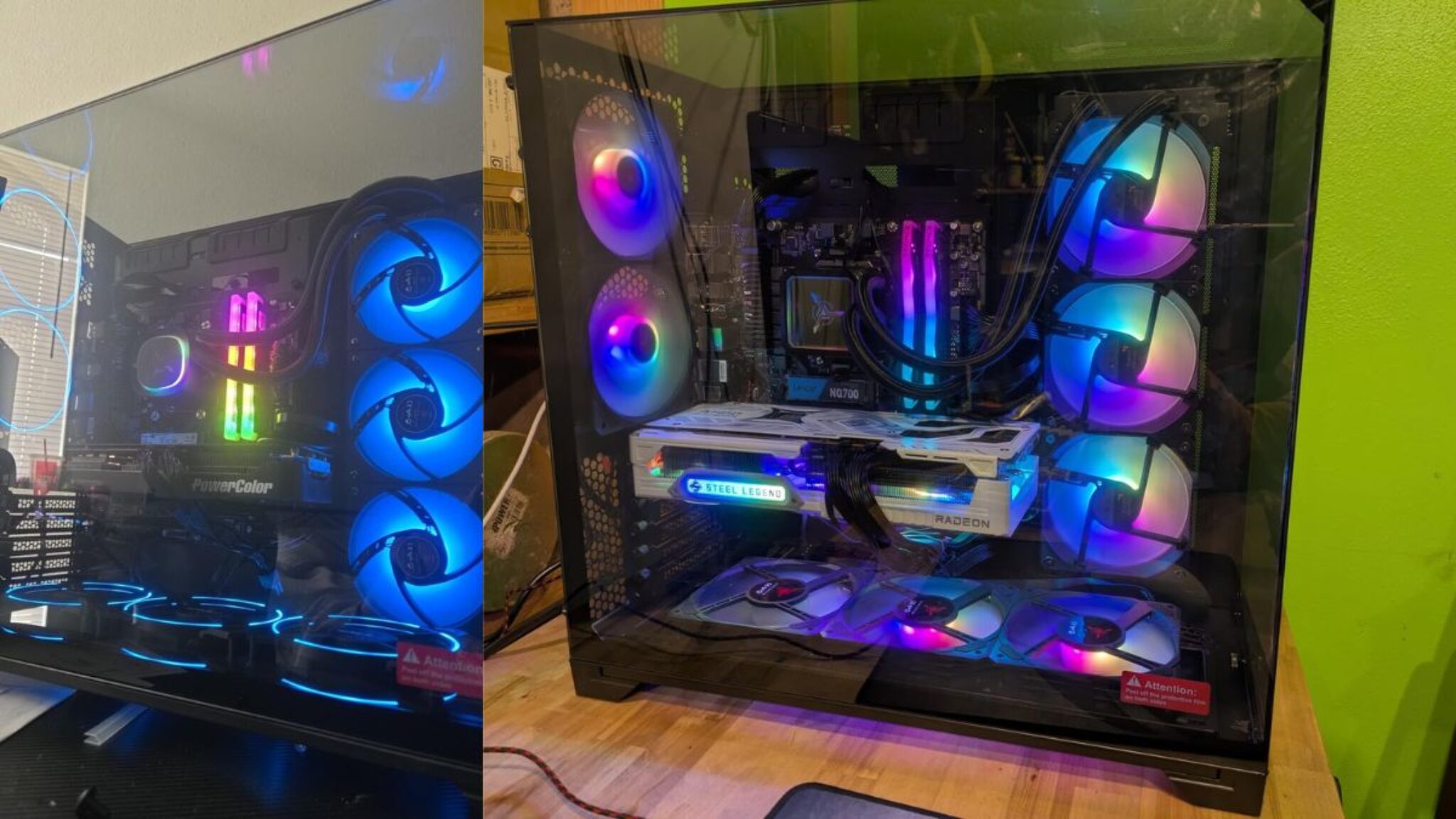 Skytech O11 Vision Ryzen 7 9800X3D/RX 9070 XT Review - GeeksDigit.Com