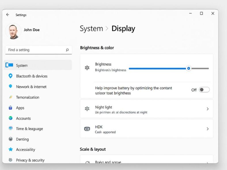 How to Adjust Brightness in Windows 11 [Easy Steps] - GeeksDigit.Com