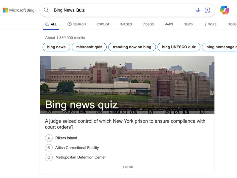 How to Play Bing News Quiz? (Updated 2026) - GeeksDigit.Com
