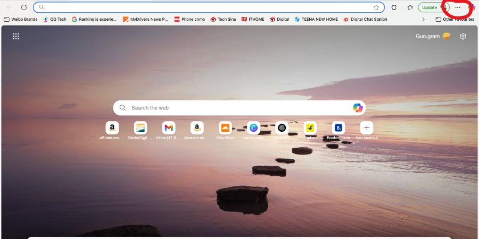 How to Find Edge Settings in Windows 11 - GeeksDigit.Com