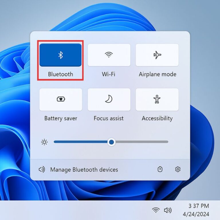 How to Turn On Bluetooth in Windows 11 - GeeksDigit.Com