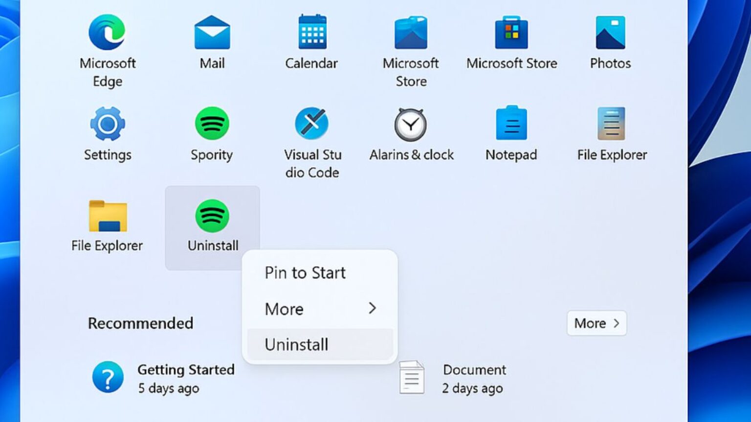 How to Uninstall Programs on Windows 11? [Easy Steps] - GeeksDigit.Com