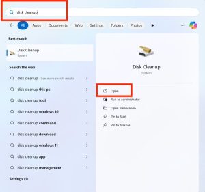 How to Use Disk Cleanup in Windows 11 - GeeksDigit.Com