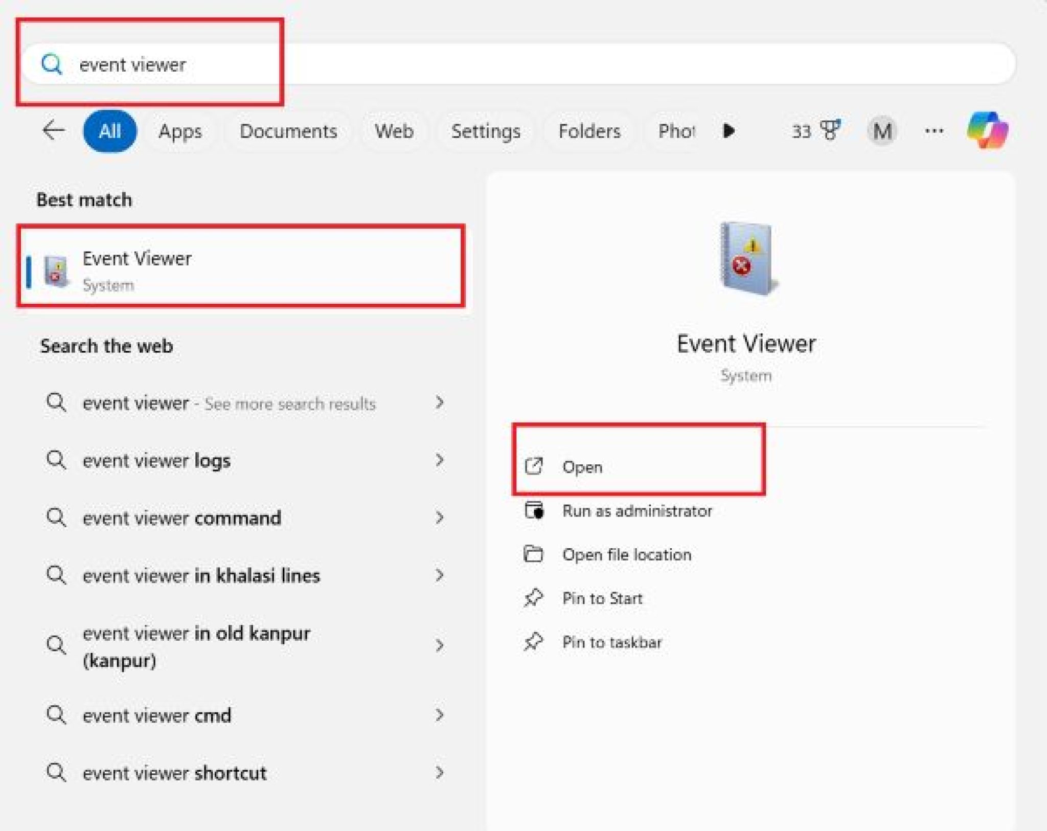 How to Use Event Viewer in Windows 11 - GeeksDigit.Com