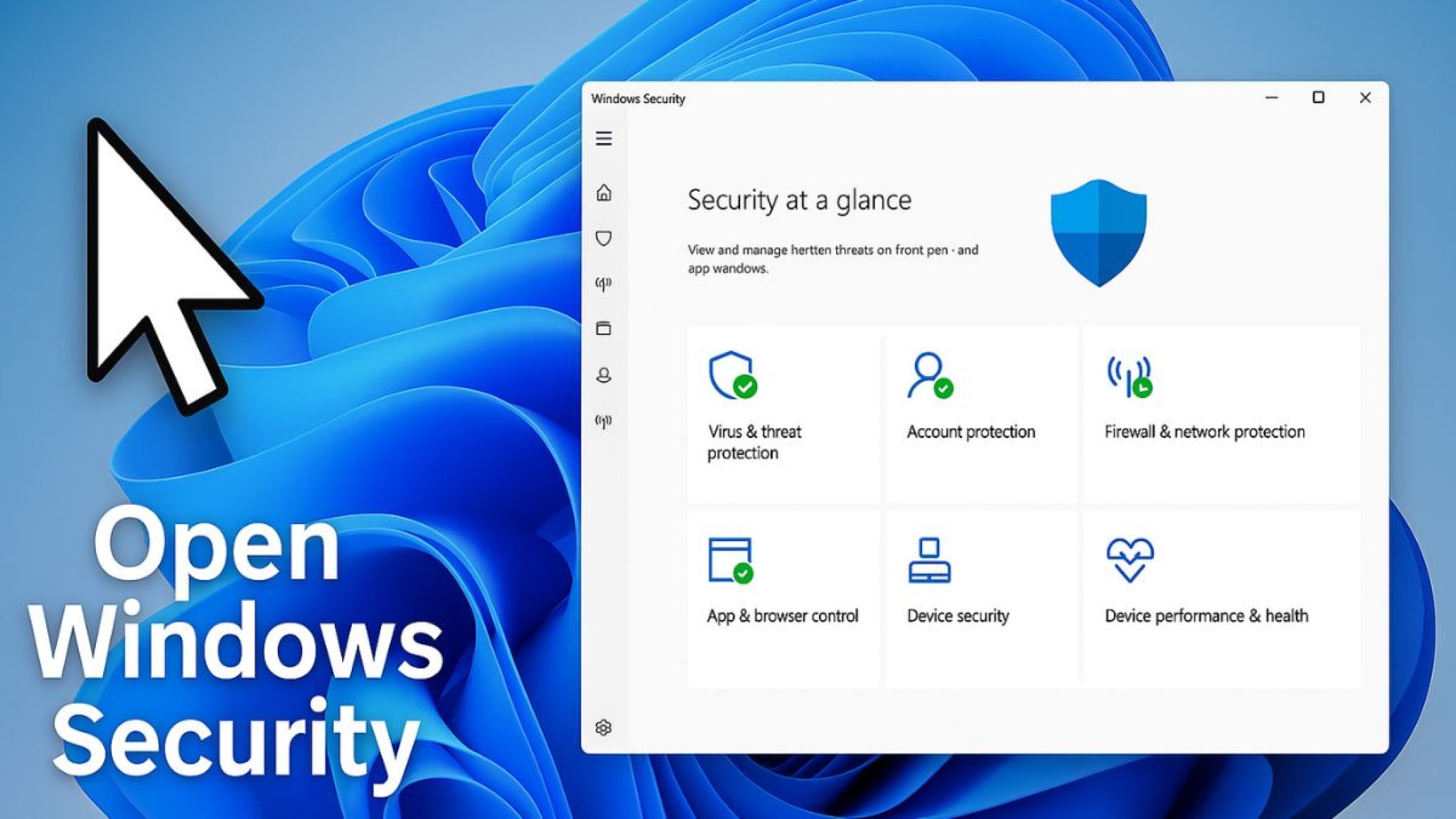 How to Open Windows Security in Windows 11 - GeeksDigit.Com