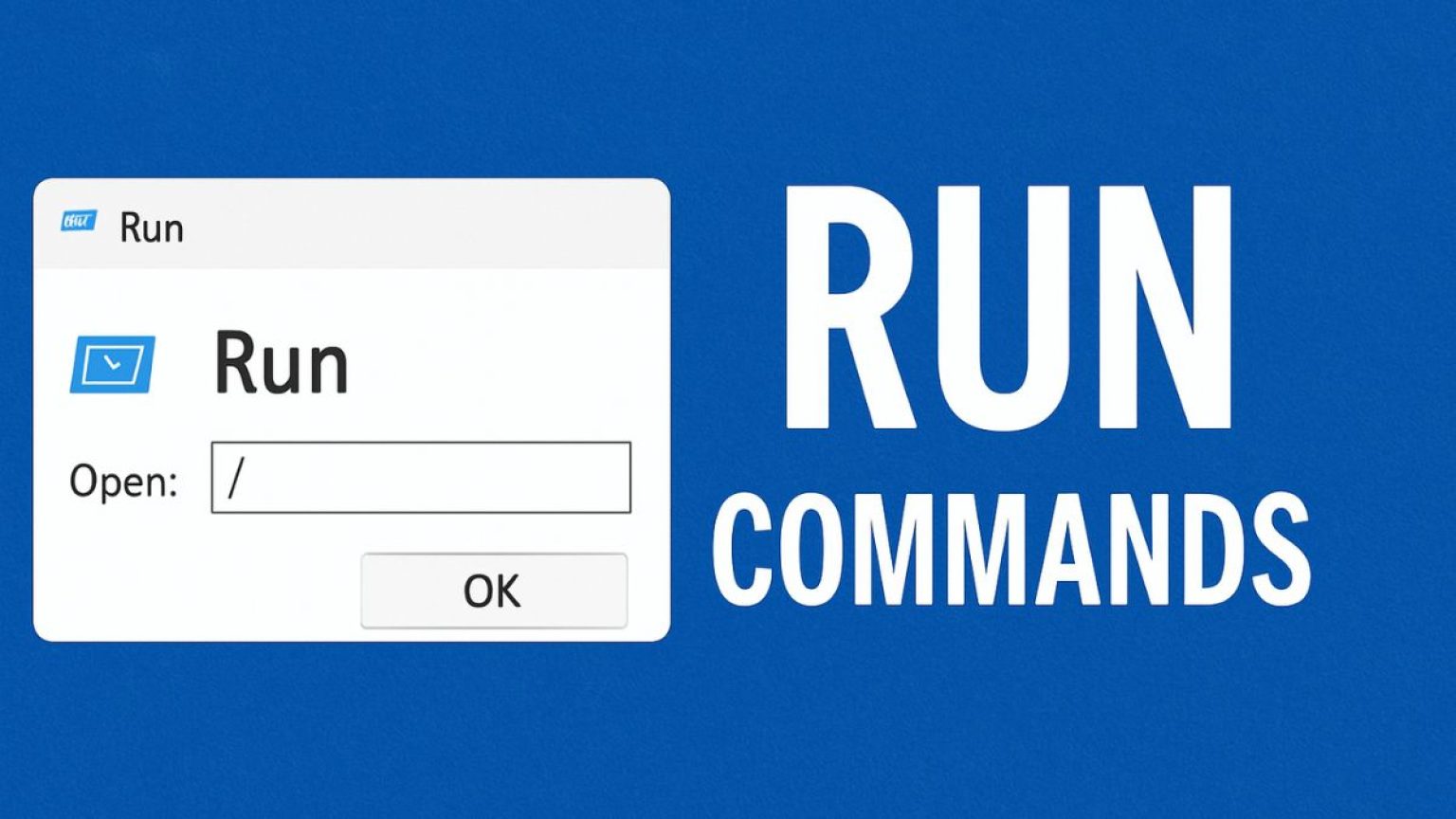 200+ Run Commands for Windows Users - GeeksDigit.Com
