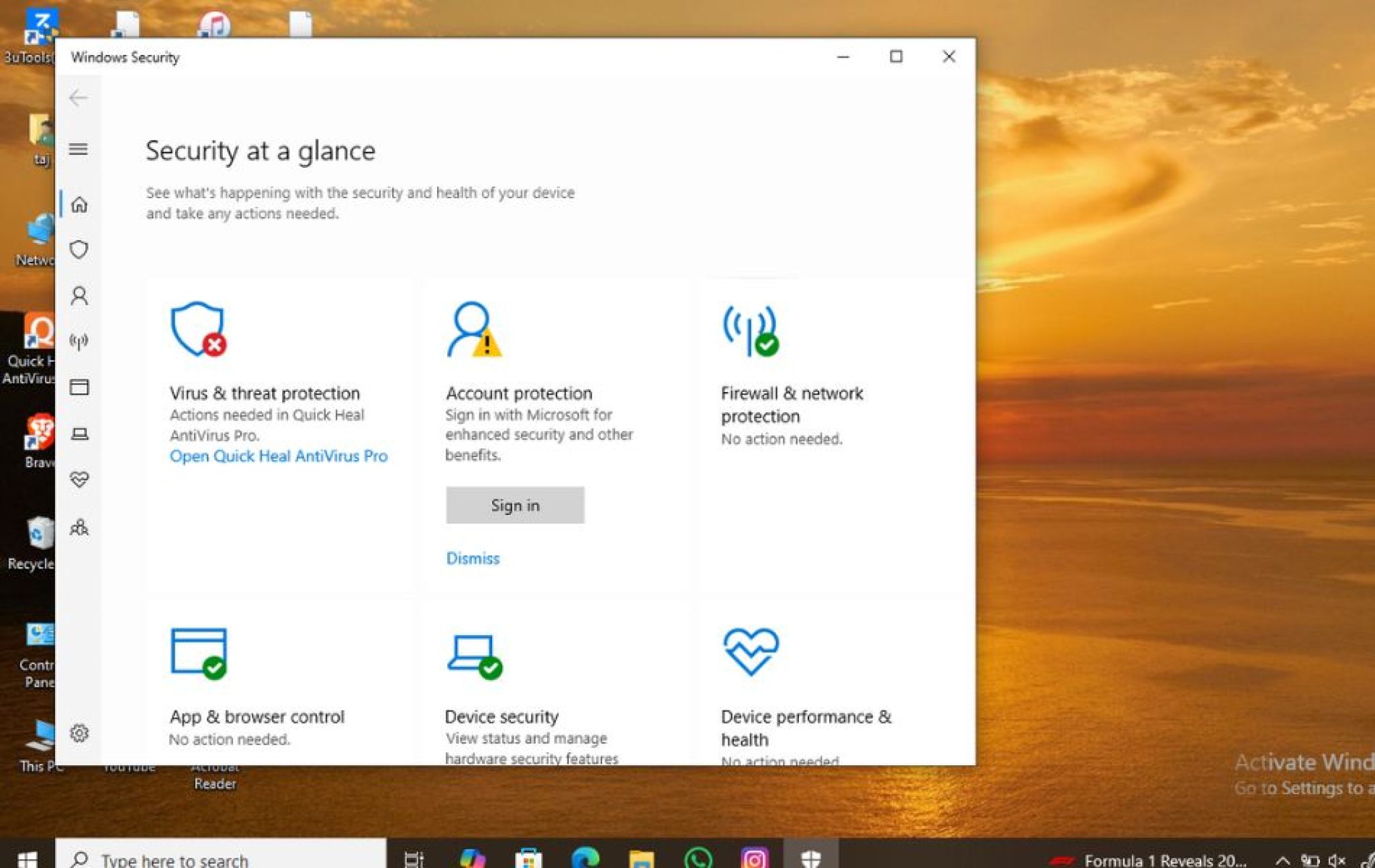 How to Open Windows Security in Windows 11 - GeeksDigit.Com