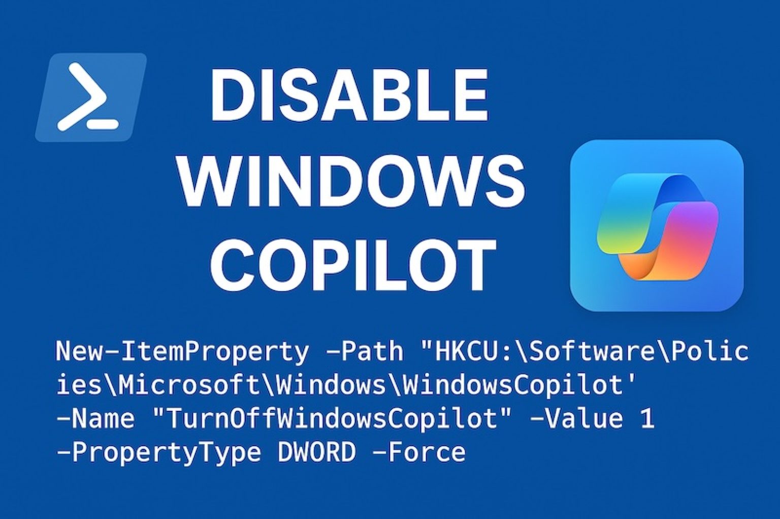 How to Turn Off Copilot in Windows 11 - GeeksDigit.Com