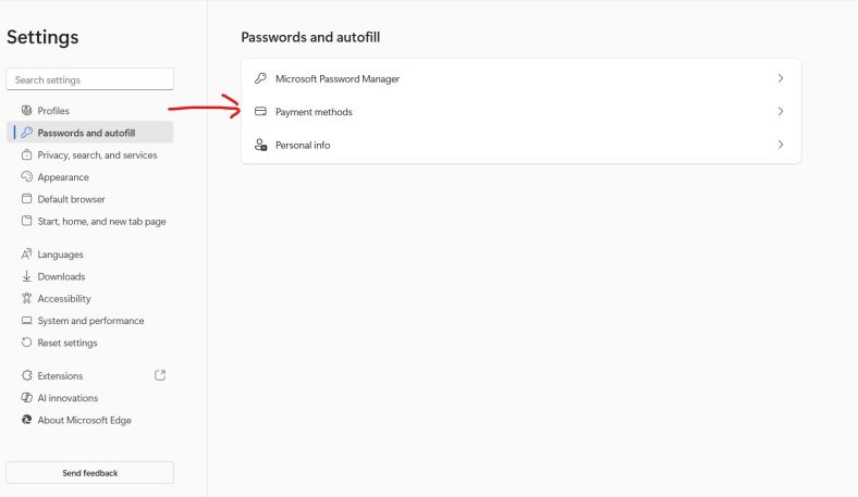 How to Enable Automatic Form Filling in Microsoft Edge - GeeksDigit.Com