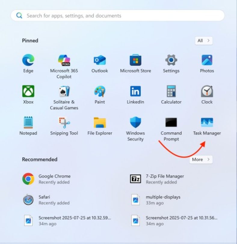 How to Open Task Manager in Windows 11 (Easy & Quick) - GeeksDigit.Com