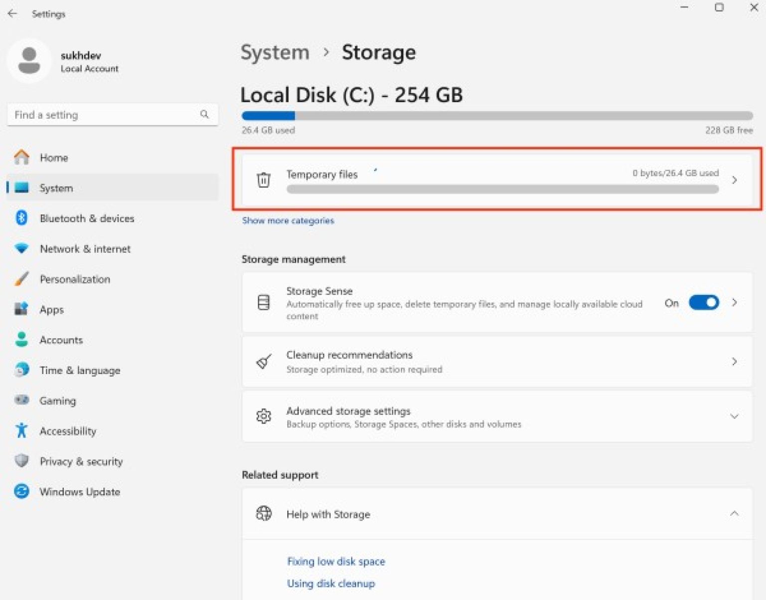 How to Delete Temporary Files on Windows 11 - GeeksDigit.Com