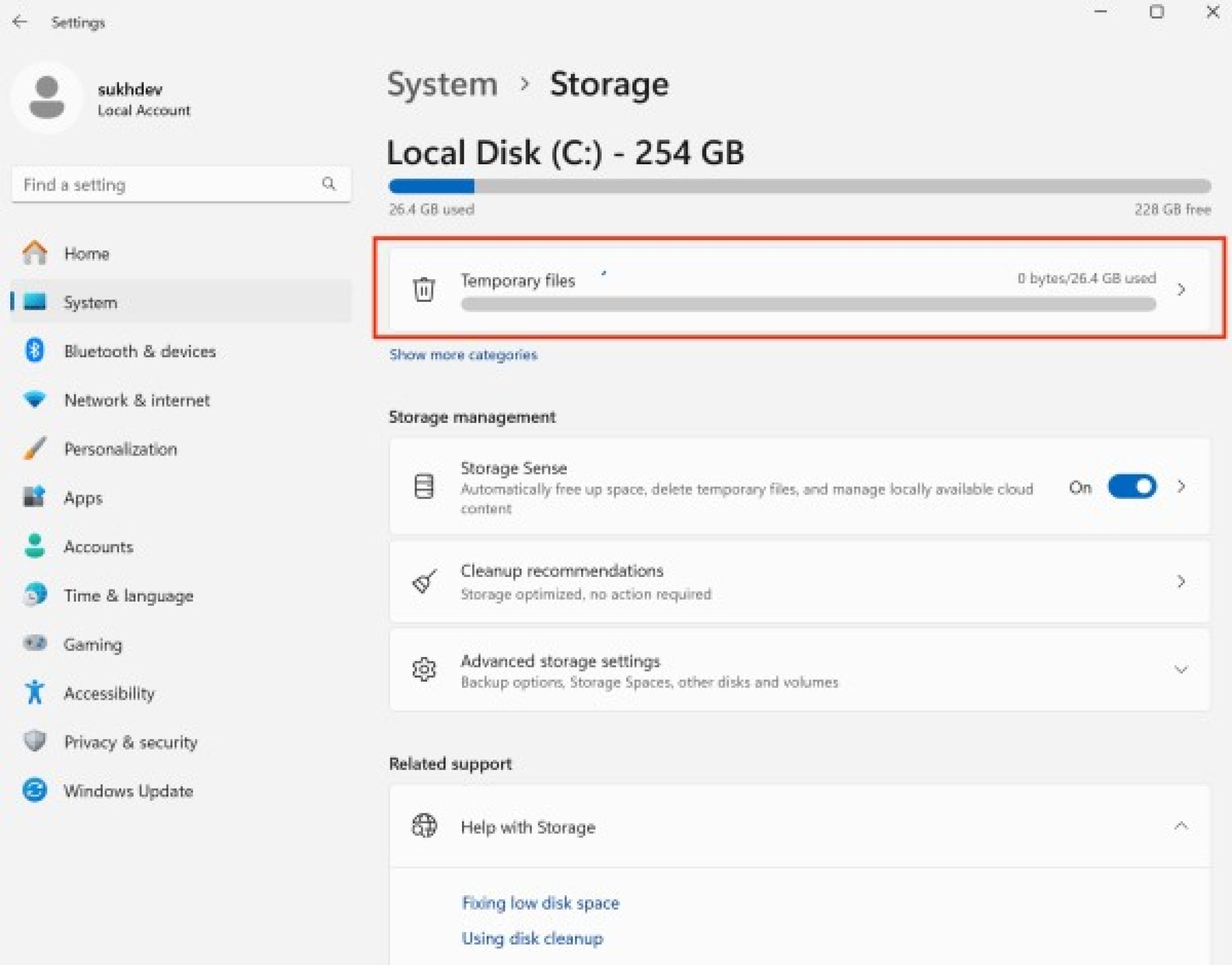 How to Delete Temporary Files on Windows 11 - GeeksDigit.Com