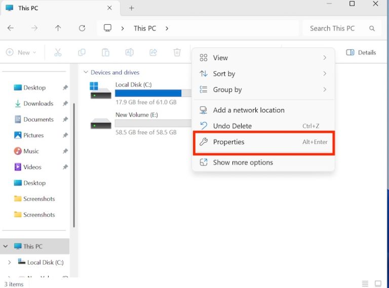 How to Open System Properties in Windows 11 - GeeksDigit.Com