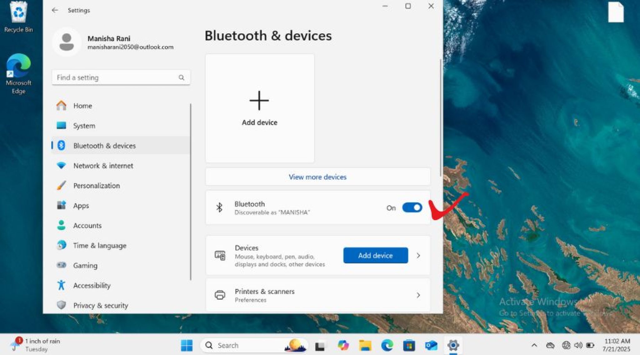 How to Turn On and Pair Bluetooth in Windows 11 - GeeksDigit.Com