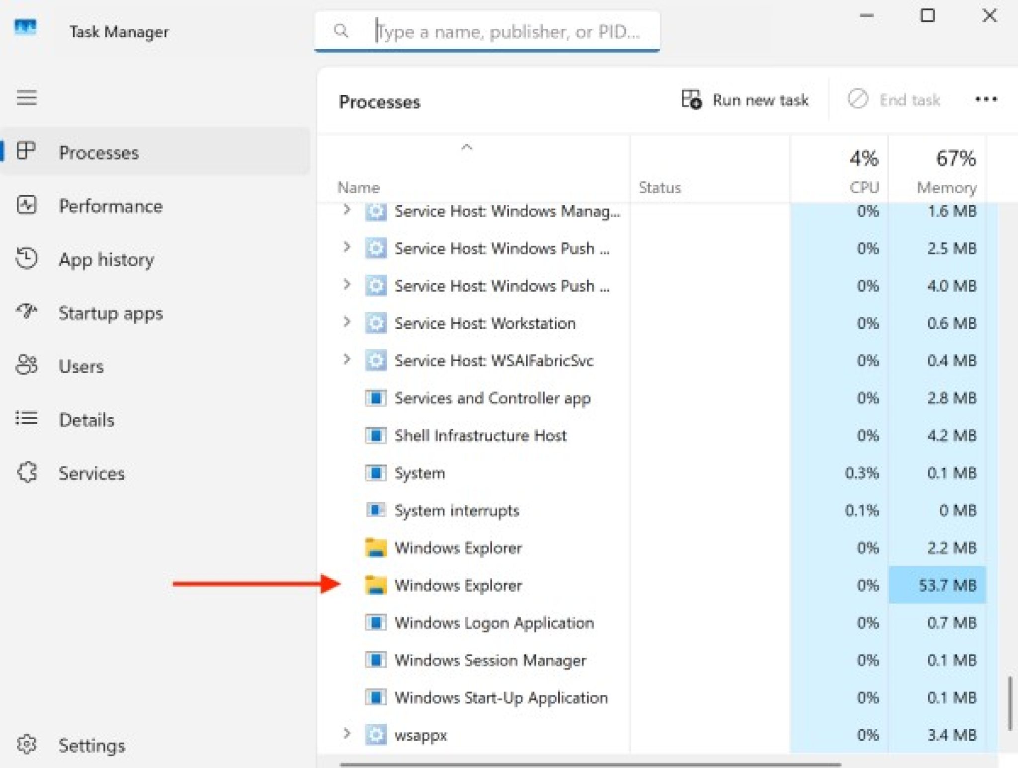 How to Restart File Explorer in Windows 11 - GeeksDigit.Com