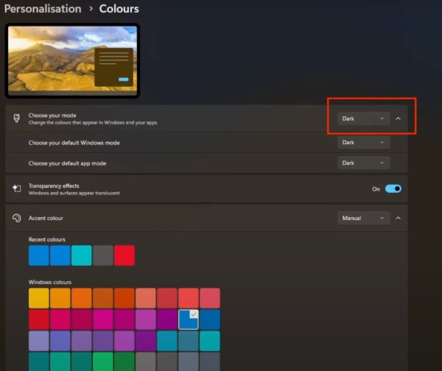 How to Enable/Disable Dark Mode on Windows 11 - GeeksDigit.Com