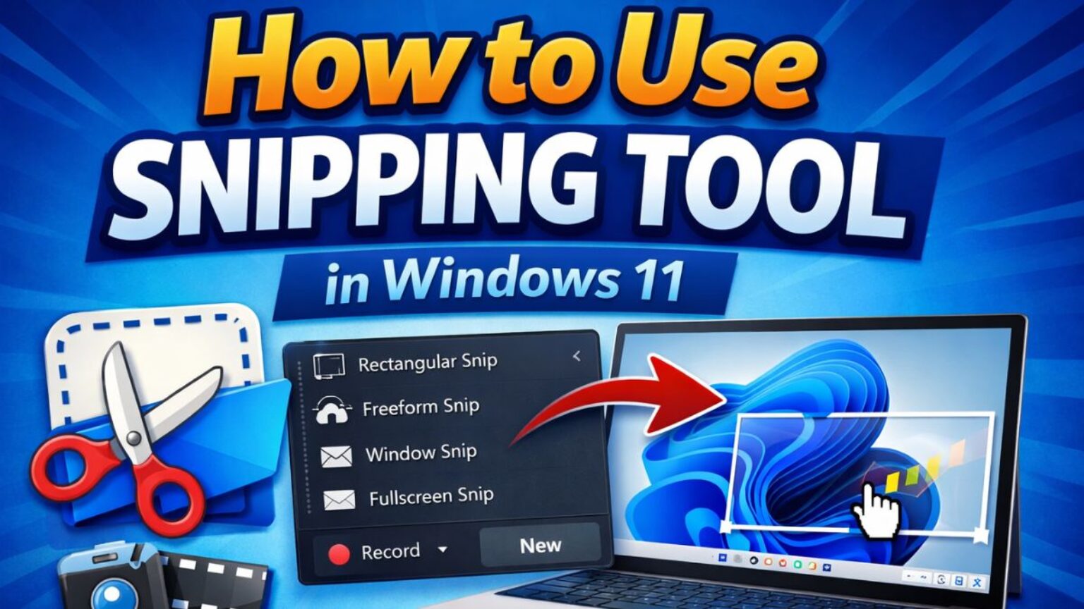 How to Use Snipping Tool in Windows 11 (Complete Guide) - GeeksDigit.Com